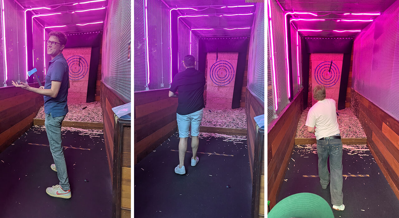 Concord Midlands Team Enjoy Axe-Throwing, Darts, and a Night of Fun in ...