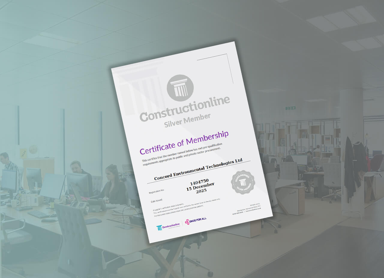 Concord Achieves Silver Constructionline Accreditation - Concord ...